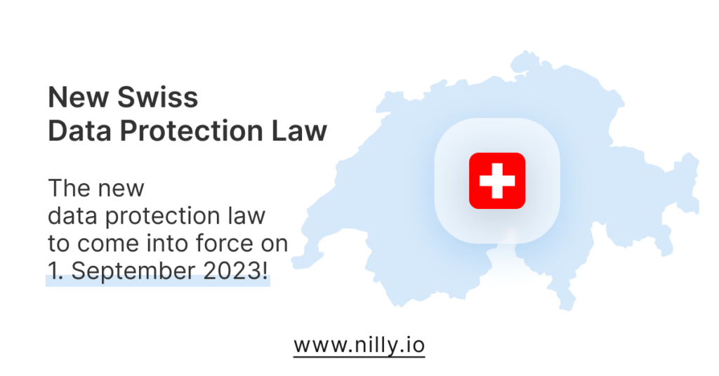 New Swiss Data Protection Law to come into force on Sept. 1, 2020